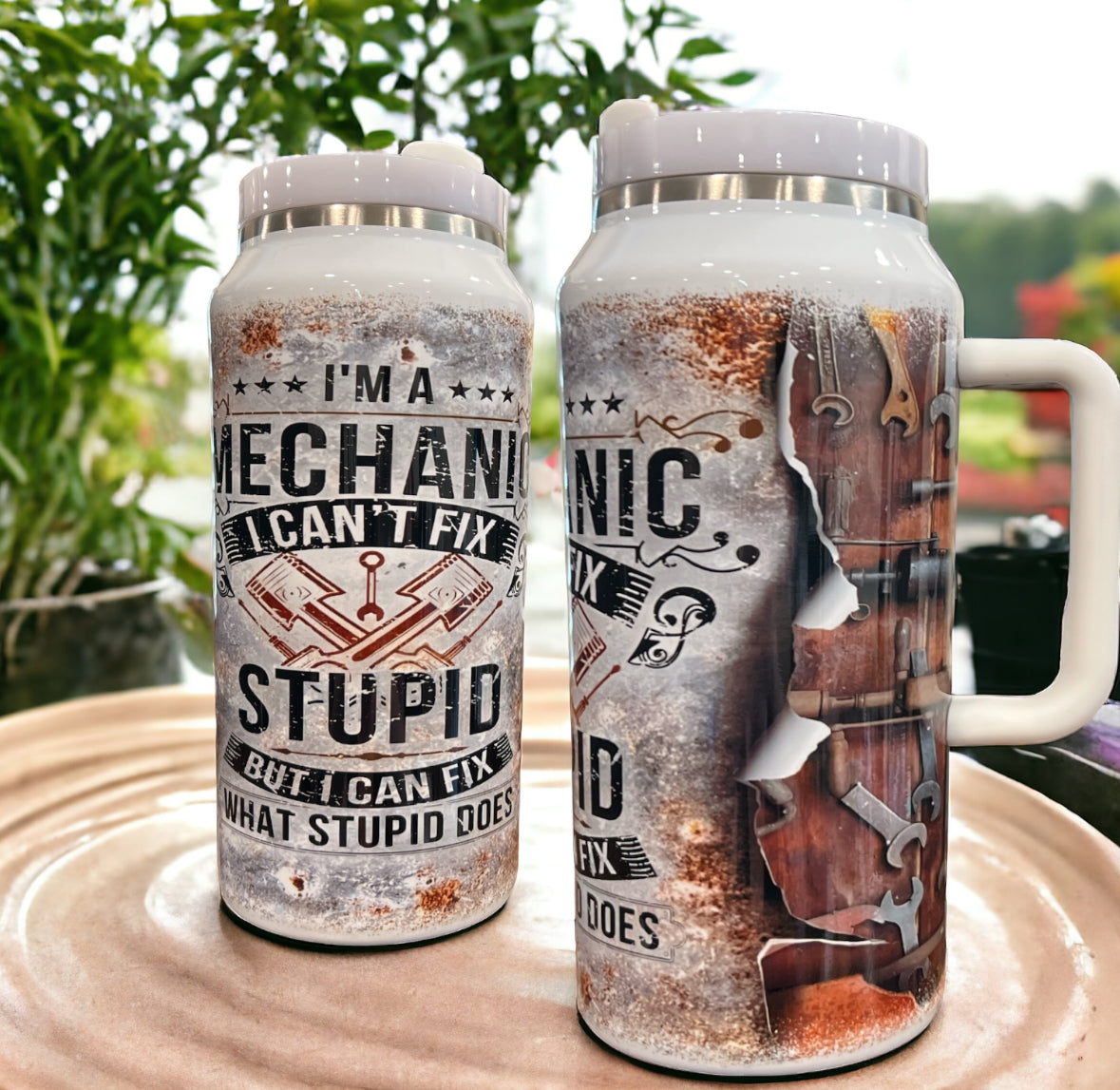 64oz Stainless Steel Thirst Quencher – Wynns Witty Works