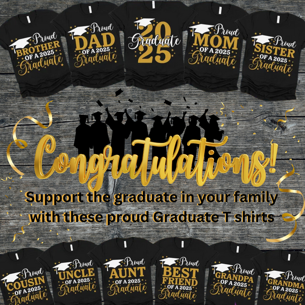 Show your love with custom graduation T-shirts – Wynns Witty Works
